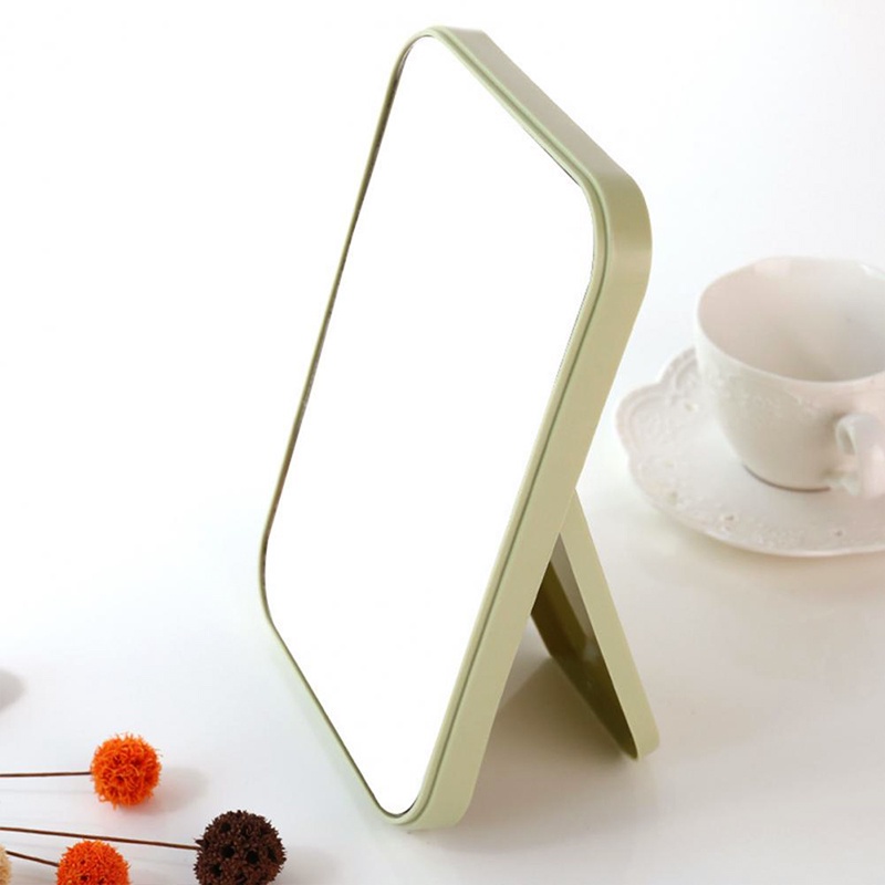 Face Makeup Mirror Desktop Vanity Mirror Large Folding Portable Square ...