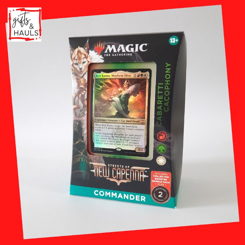 Magic The Gathering MTG Streets of New Capenna Commander Deck | Shopee Philippines