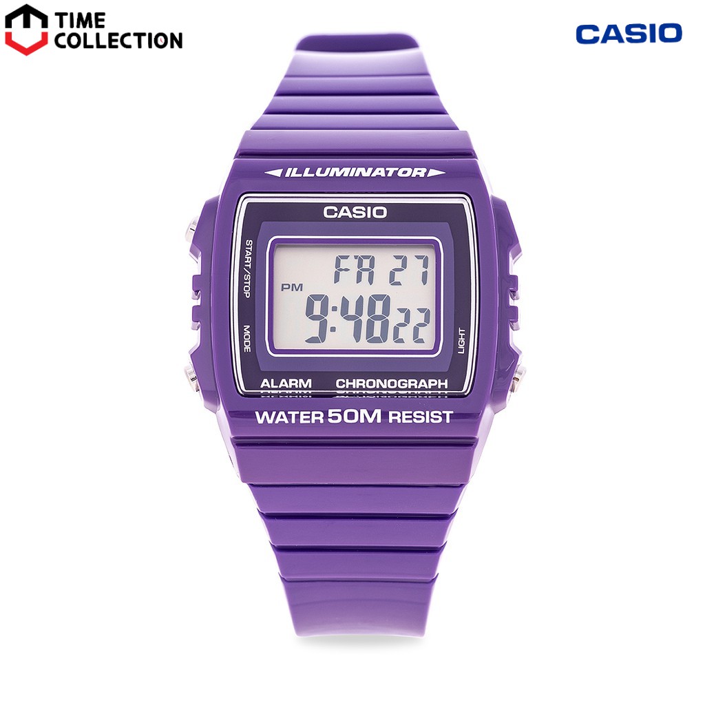Casio W-215H-6A Digital Rubber Strap Watch | Shopee Philippines