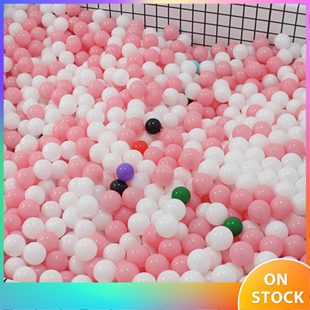 100pcs Baby Safe Soft Plastic Balls Play Pool Ocean Balls for Kids Toy ...