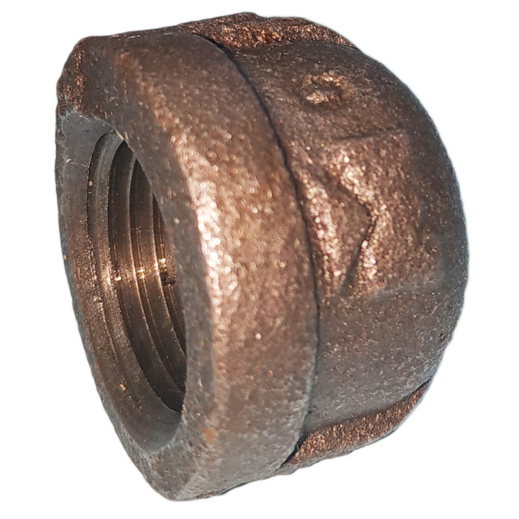 MECH BI CAP 1" SCH40 STANDARD BLACK IRON == BI THREADED END CAP 1 ...