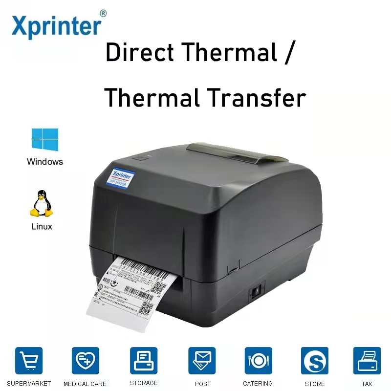 Xprinter XP-H500B XP H500B USB Waybill Barcode Label Printer | Shopee Philippines