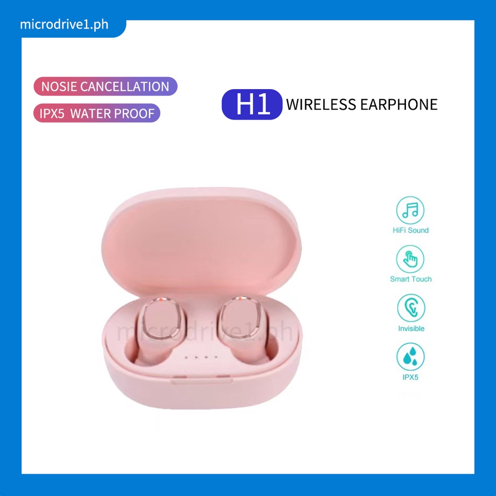 2022 New H1 TWS Bluetooth Earphones Wireless Waterproof Headphone Bass ...