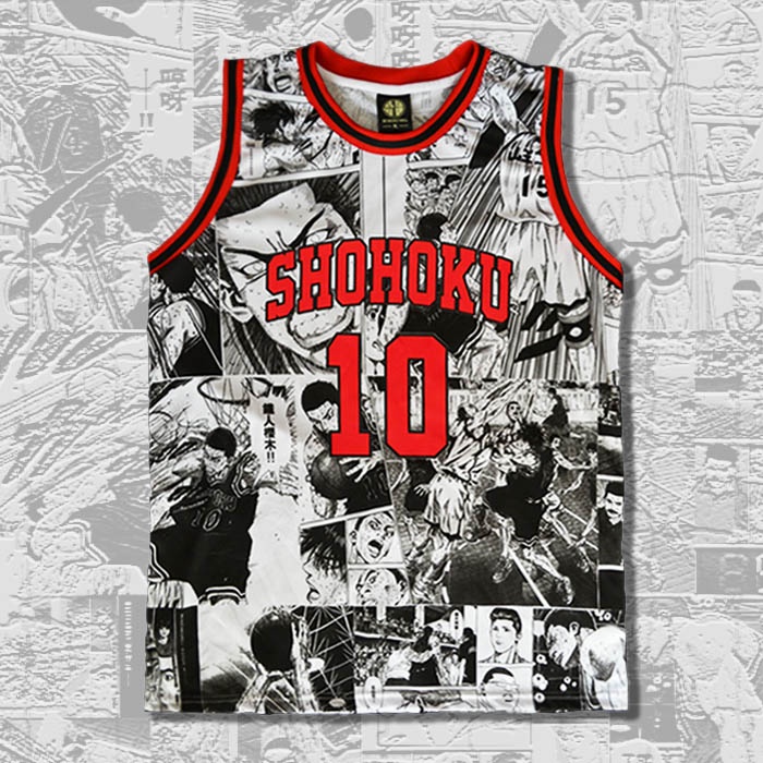 Slam Dunk Shohoku High School No.10 Hanamichi Sakuragi Cosplay ...
