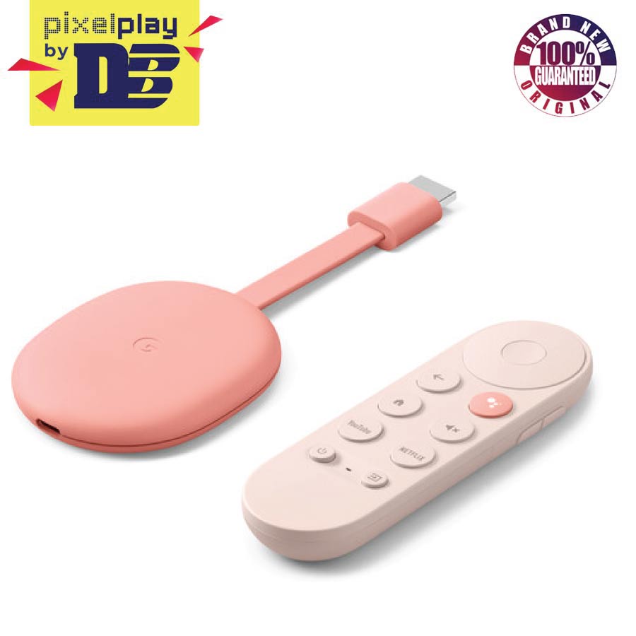 Google Chromecast 4K With Google TV (Sunrise) | Shopee Philippines