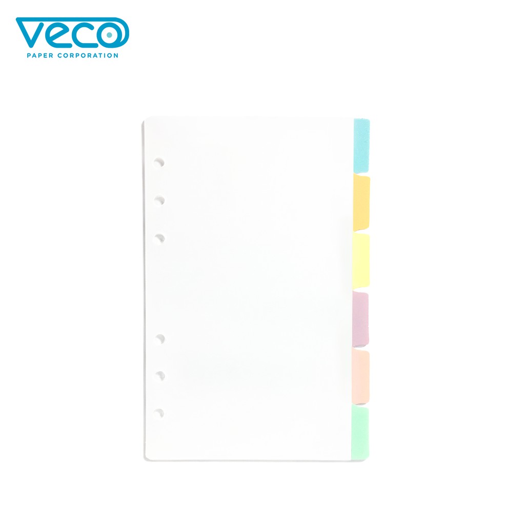 Veco Classify 6-ring Binder Index Set (6tabs) | Shopee Philippines
