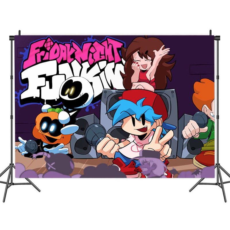 *hot selling* Friday Night Funkin Party Backgroud FNF Christmas ...