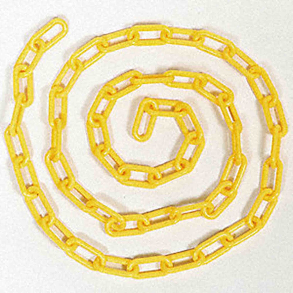 PLASTIC CHAIN 10MM X 25 METER == YELLOW | Shopee Philippines