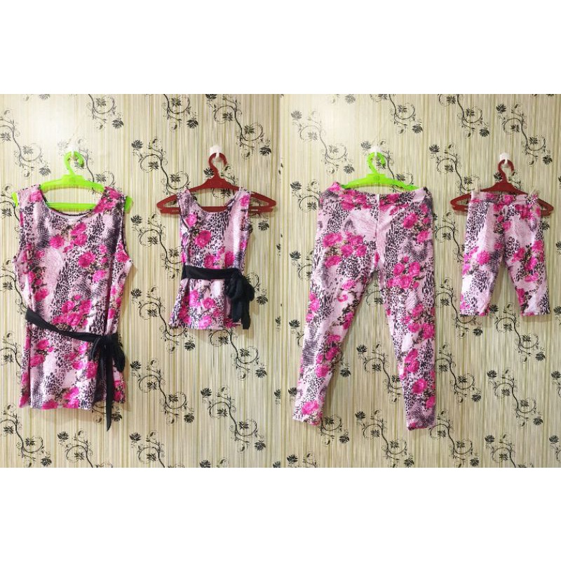 Mother and Daughter Floral Terno set | Shopee Philippines