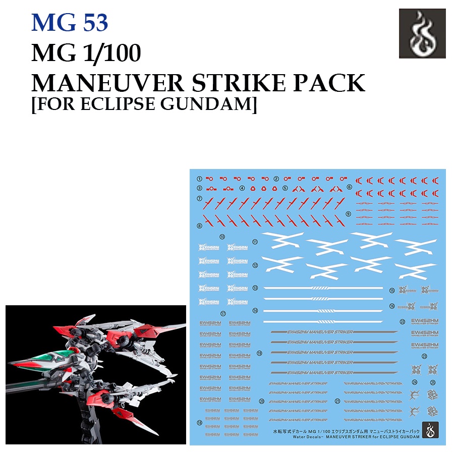 [COPY GHOST] MG53 MG 1/100 MANEUVER STRIKE PACK FOR ECLIPSE GUNDAM ...
