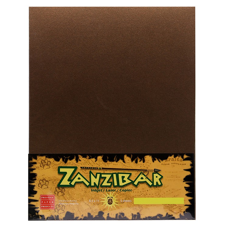 Zanzibar Specialty Paper 120gsm 5sheets per pack | Shopee Philippines