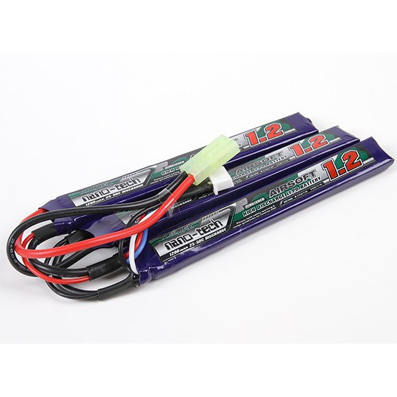 Turnigy nano-tech 1200mAh 3S 11.1V 25-50C Lipo Pack (chicklet) | Shopee ...
