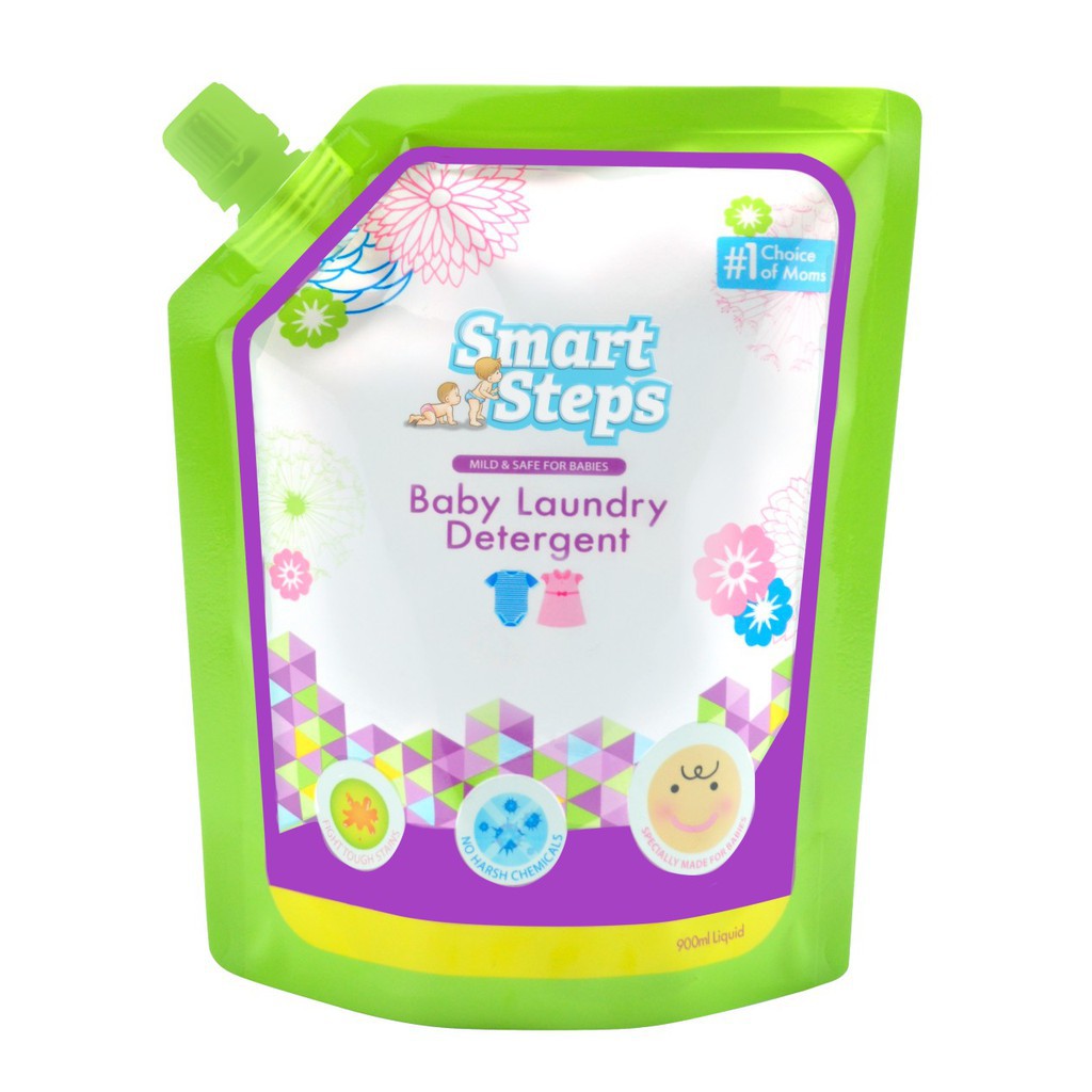 Smart Steps Baby Laundry Liquid Detergent 900ml | Shopee Philippines