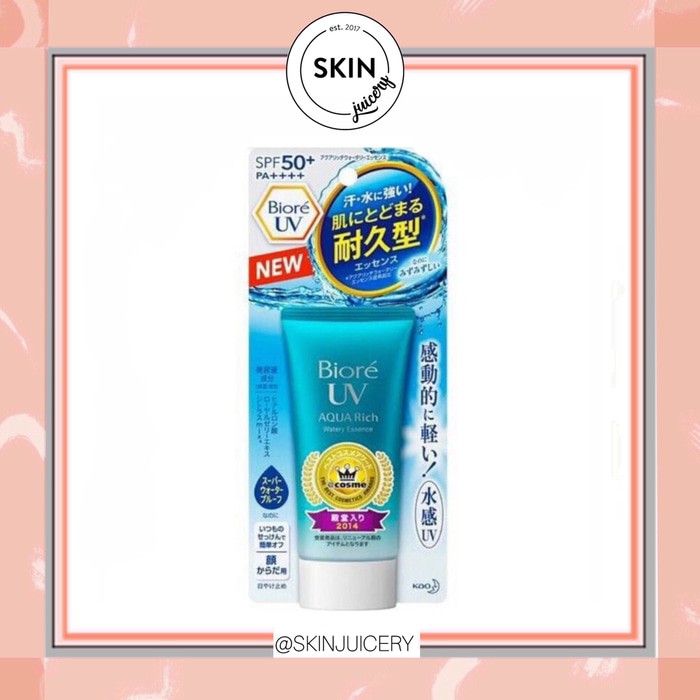 Biore UV Aqua Rich Watery Essence SPF 50/PA+++++ | Shopee Philippines