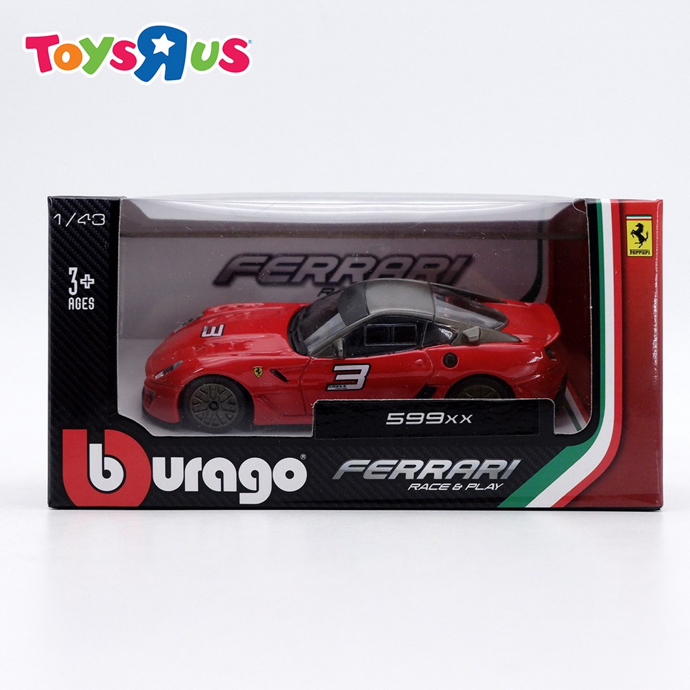 Burago 1:43 Ferrari Race & PS 599 XX | Shopee Philippines