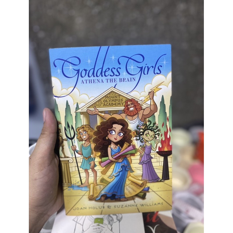 pre-loved books : goddess girls athena the brain, joan holub and ...