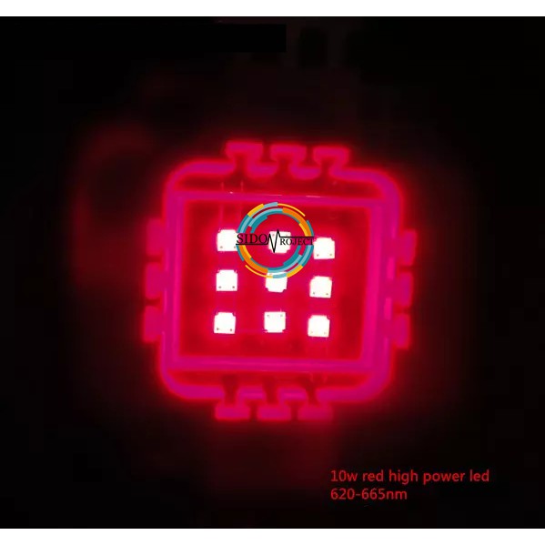 MERAH HPL COB 10 Watt Red High Power Red Led 10W Spotlight | Shopee ...