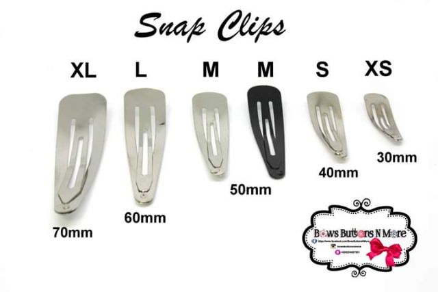 Hair Snap Clips per pack (50 pieces) | Shopee Philippines