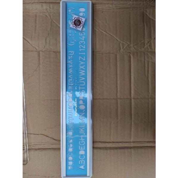 Letter Ruler, Letter Screen Printing, Staedtler Letter mall | Shopee ...