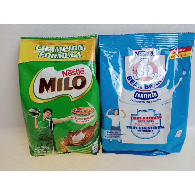 Bear Brand 300g & Milo 300g Bundle | Shopee Philippines