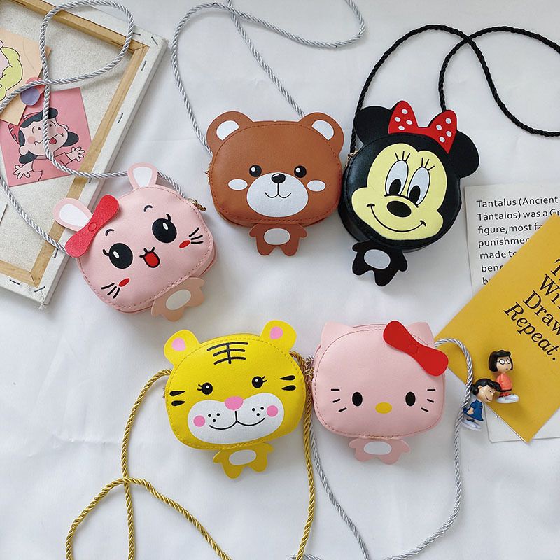 Children's Cartoon Messenger Bag Girls Princess Cute Small Bag Tide ...