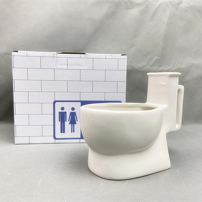 New Creative Cup Mug Funny Toilet Tricky Personality Poop Ceramic Water ...