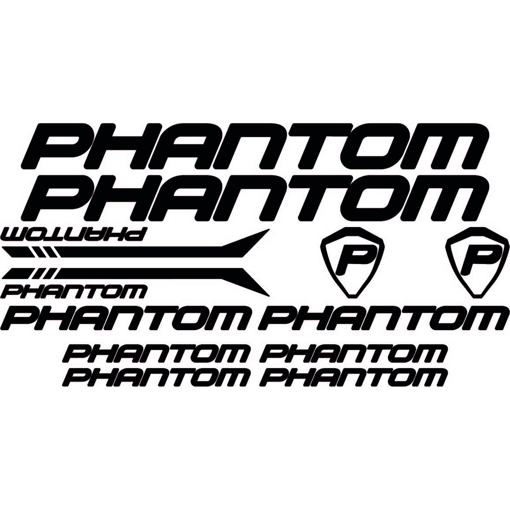 Phantom Bike Frame Decals | Shopee Philippines