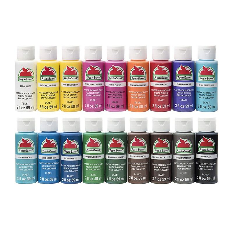 PLAID Apple Barrel Matte Finish Acrylic Craft Paint (2 fl oz.) | Shopee ...