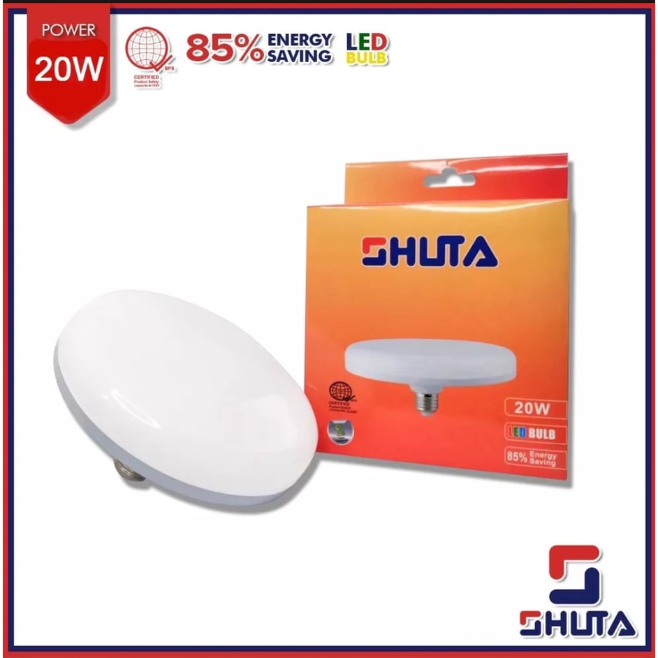 Shuta Lights UFO LED Flat Light Bulb 15WATTS to 40 WATTS | Shopee ...