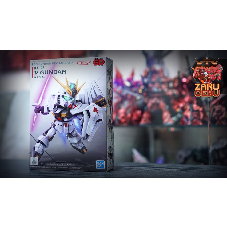 Bandai Super Deformed SD Ex Standard Nu Gundam (Gunpla) | Shopee ...
