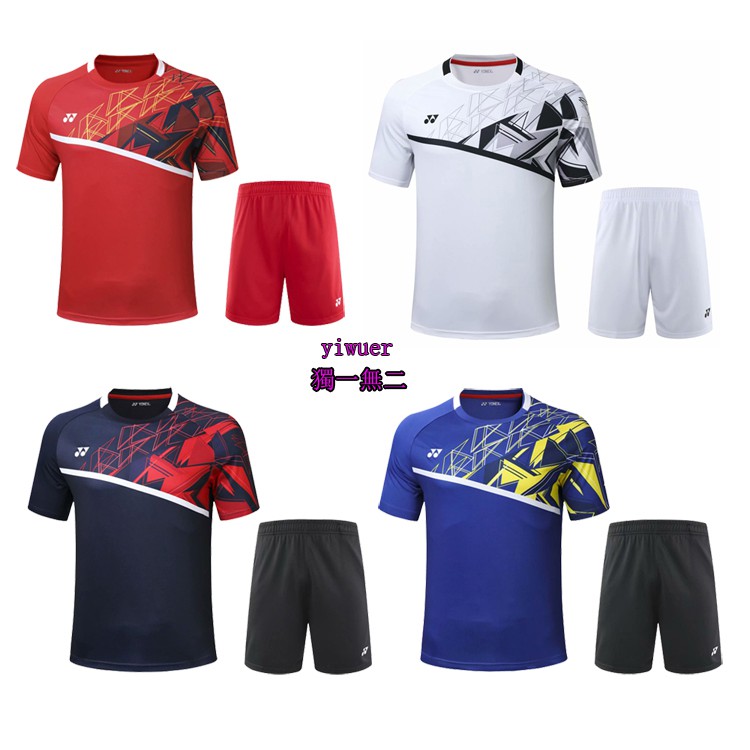 YONEX Badminton Uniform YONEX Japanese Team Fashion Wicking Half ...