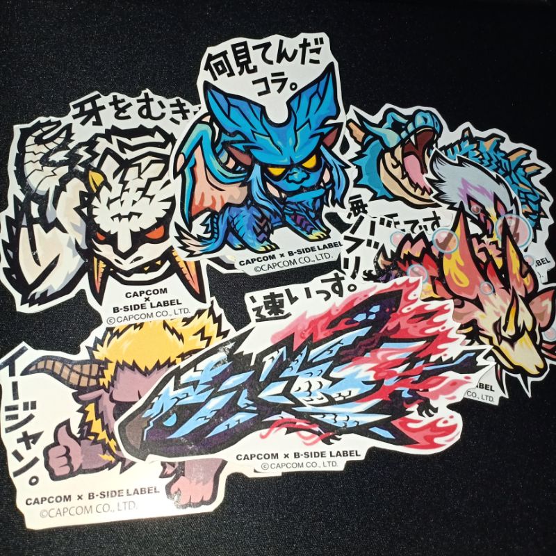Monster Hunter Series Pack 2 Vinyl Stickers (Can request Pictures ...