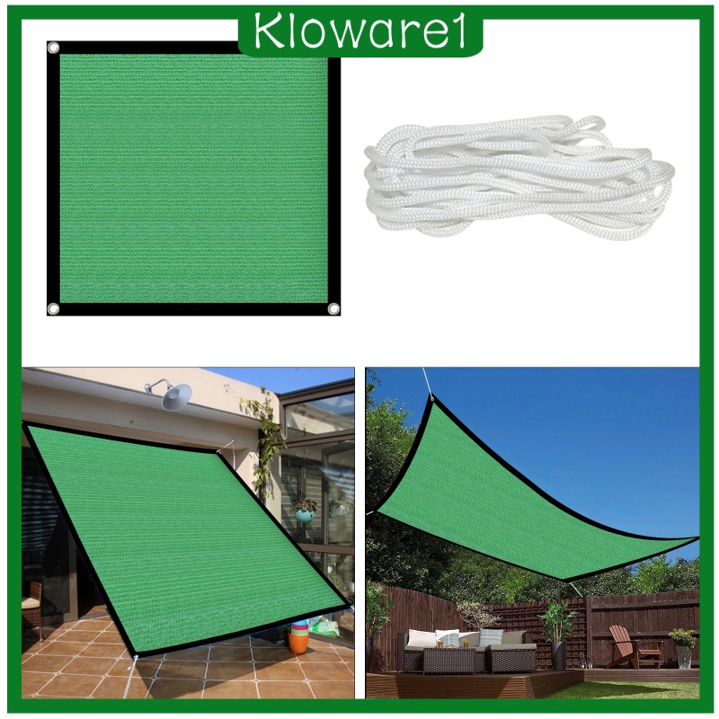 [KLOWARE1] Sunblock Shade Cloth Canopy Sail Shade Cloth Greenhouse Resistant Net Plant Shade Net ...