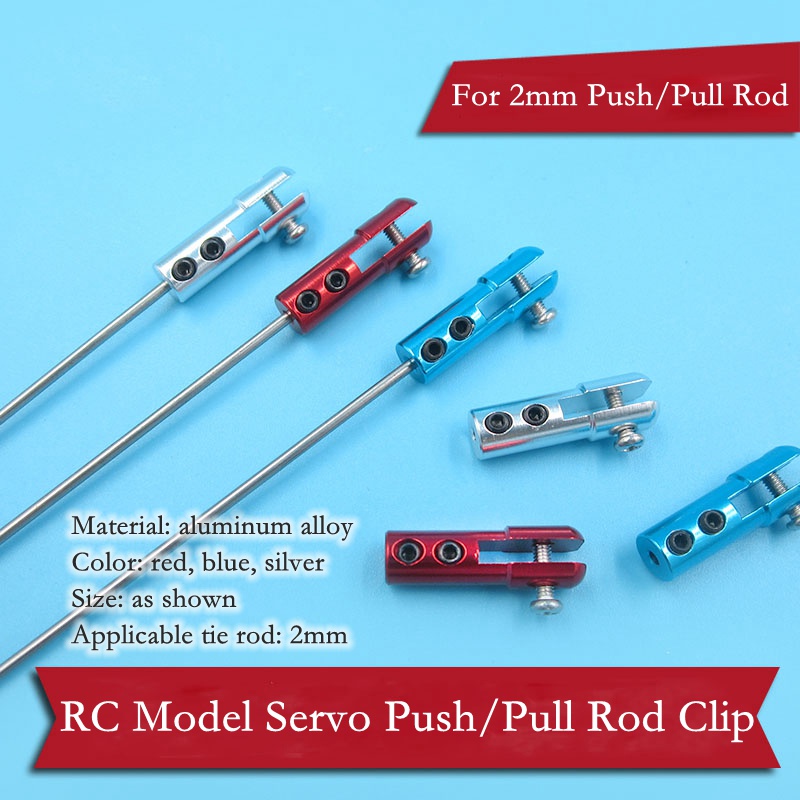 RC Model Push/Pull Rod Clip Servo Arm Chuck For Brushless/Gasoline boat ...