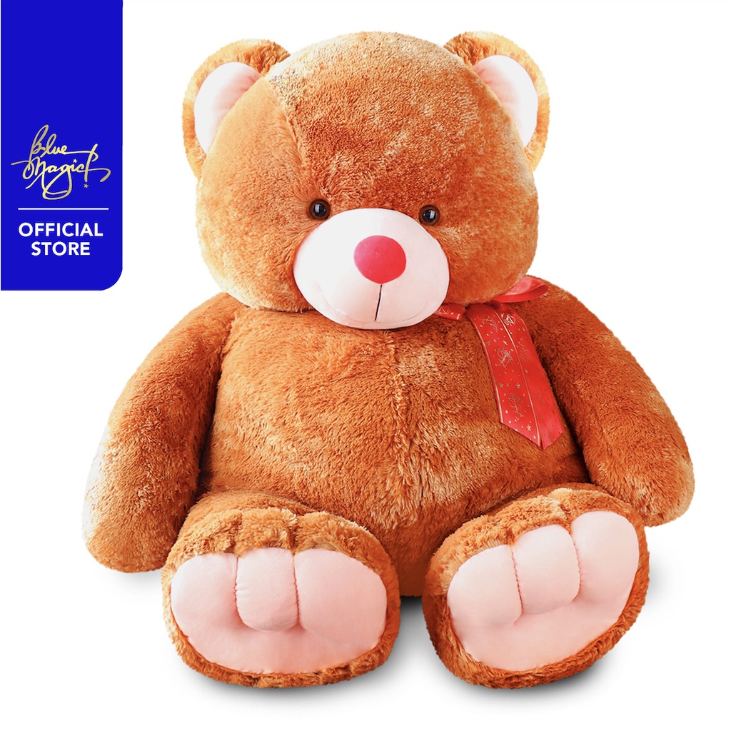 Blue magic life size teddy bear price store