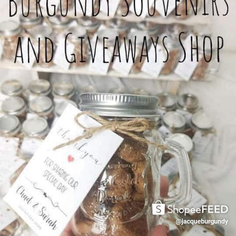 120ML Mason Jar With Silver Lid | Shopee Philippines