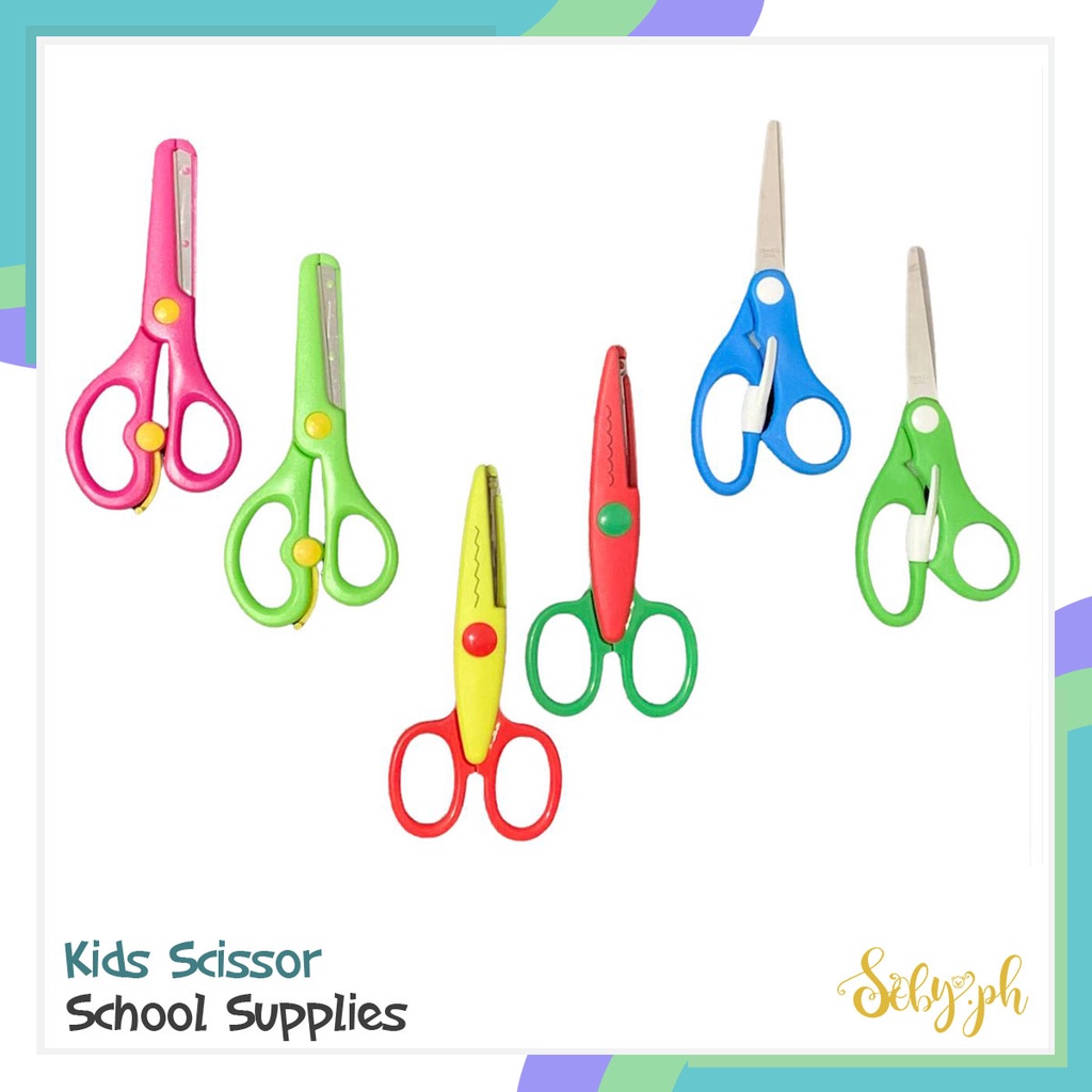 SOBY PH- 1pc Training Scissors, Kids Art Craft Scissor with Spring ...