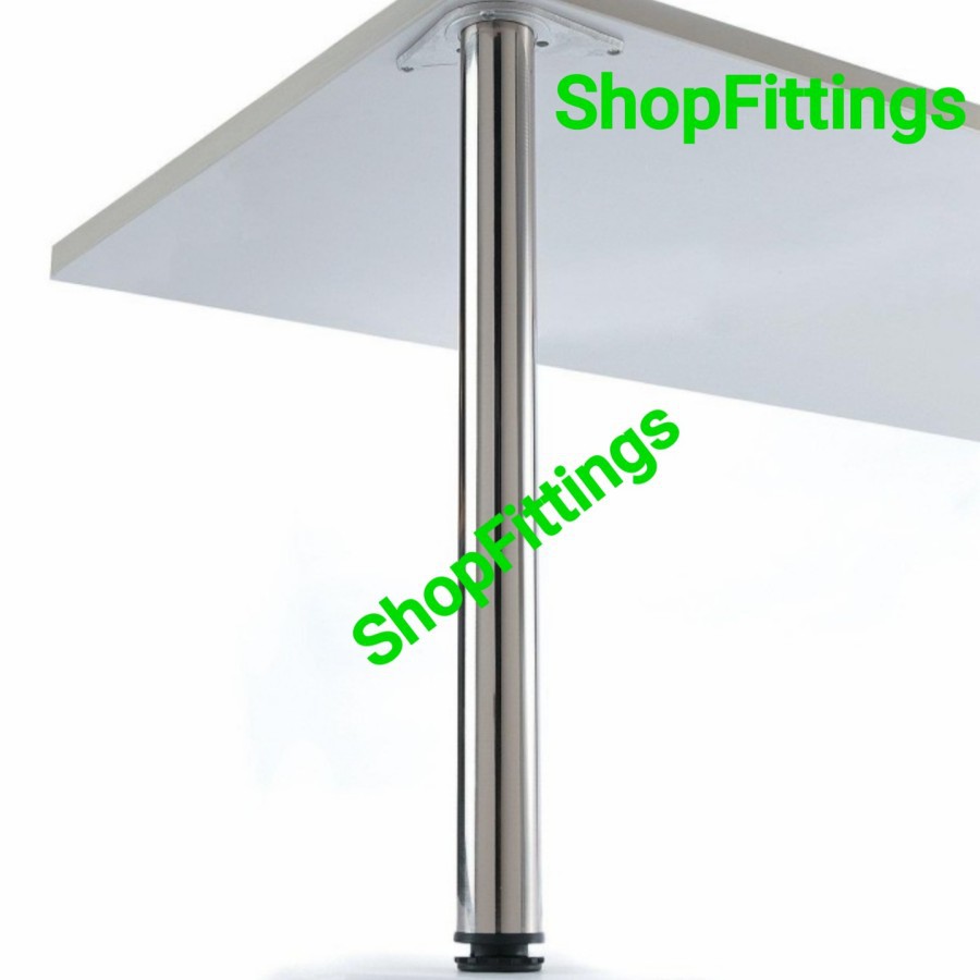 Stainless Steel Round Table Leg Tubular Ø 23⁄8" / 6cm x 70 cm ...