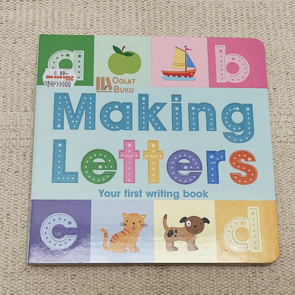 Making LETTERS / NUMBERS (Tracing Book) | Shopee Philippines