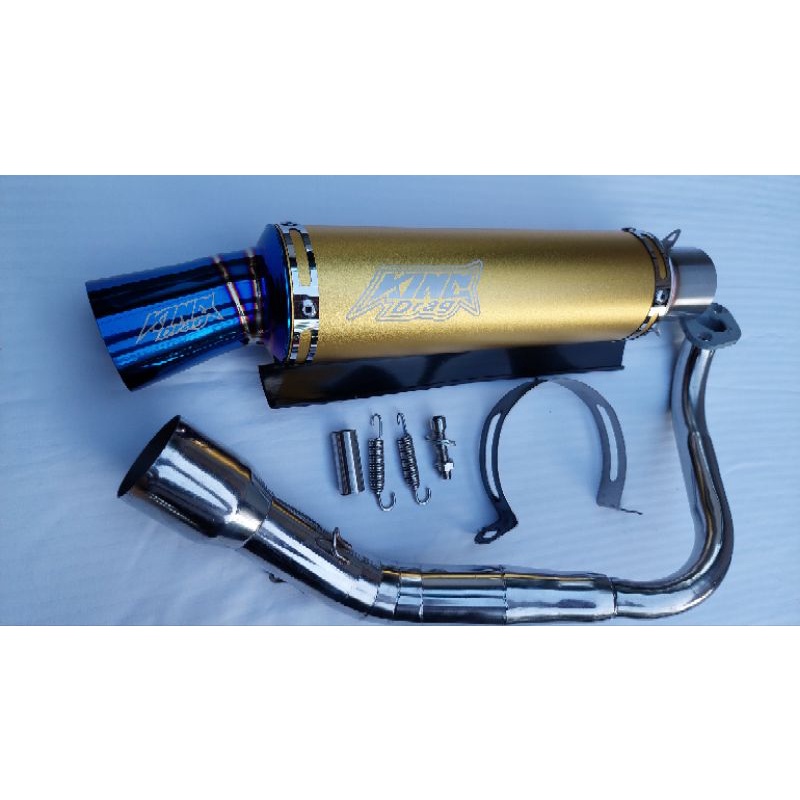 HONDA CLICK 125i/150i KING DRAG MUFFLER FULL SET | Shopee Philippines