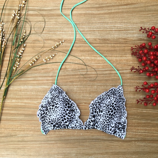 Black Animal Prints Triangle | Shopee Philippines