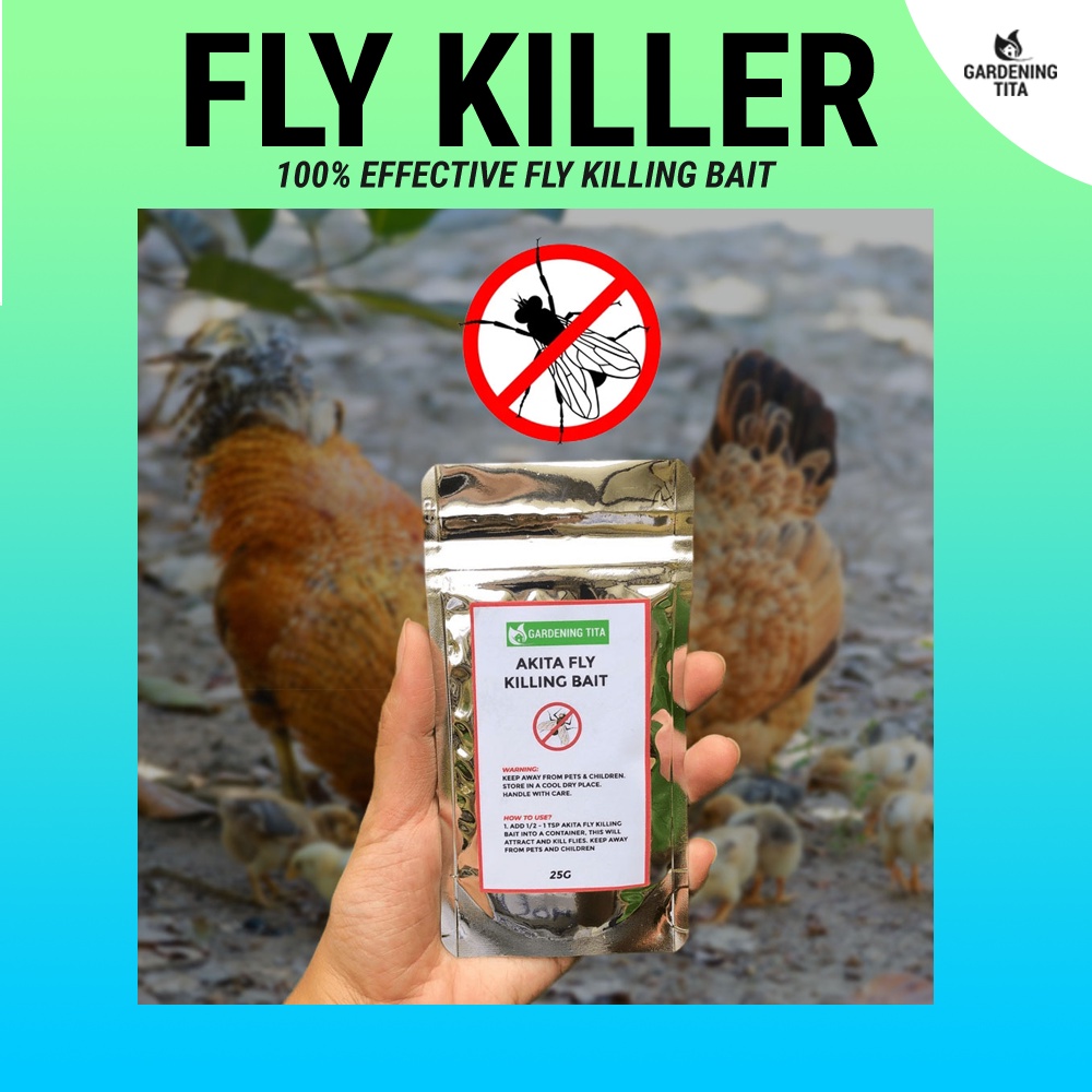 (25g) Akita Fly Killing Bait Fly Killer Langaw Killer Anti Flies - For ...