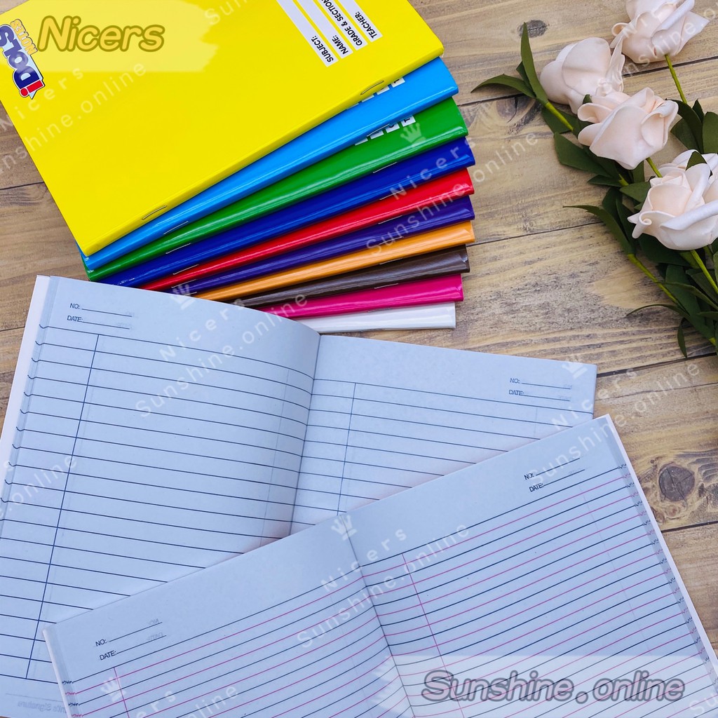 10books Idols 80lvs Writing Notebook Composition Notebook 80lvs Shopee Philippines