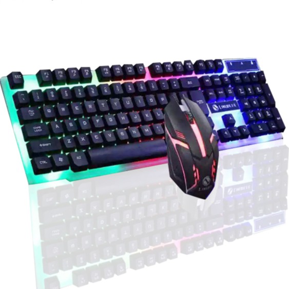 Rainbow LED Gaming Keyboard Multi-Media Online Exclusive Edition ...