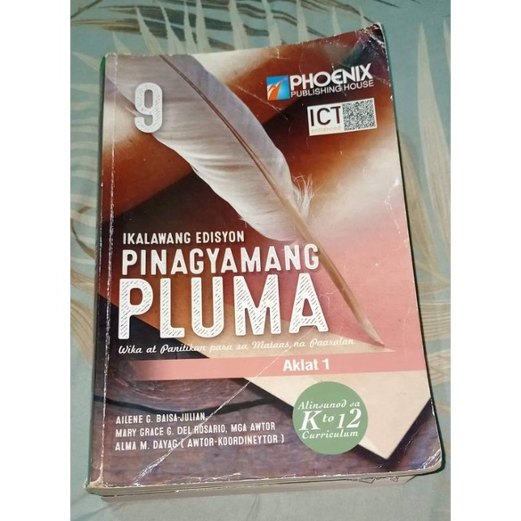 ( USED ) PLUMA 9 AKLAT 1&2 GRADE 10 | Shopee Philippines