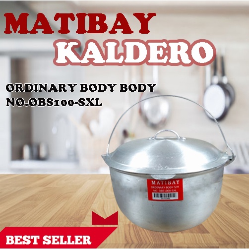 PHSHOP Matibay Aluminum Caldero Kaldero Makapal MADE IN PHILIPPINE (1pc ...