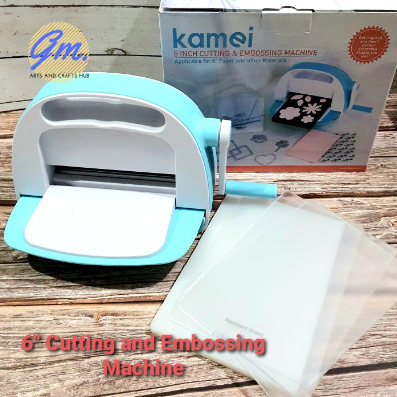 CUTTING AND EMBOSSING MACHINE A5 6x8.5" Kamei Die Cutter and Embosser ...