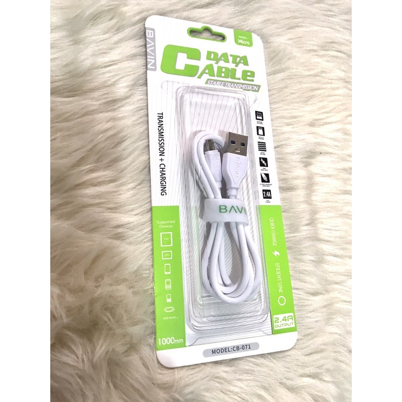 DC | BAVIN Charging Cable data cable micro ios type-c | Shopee Philippines