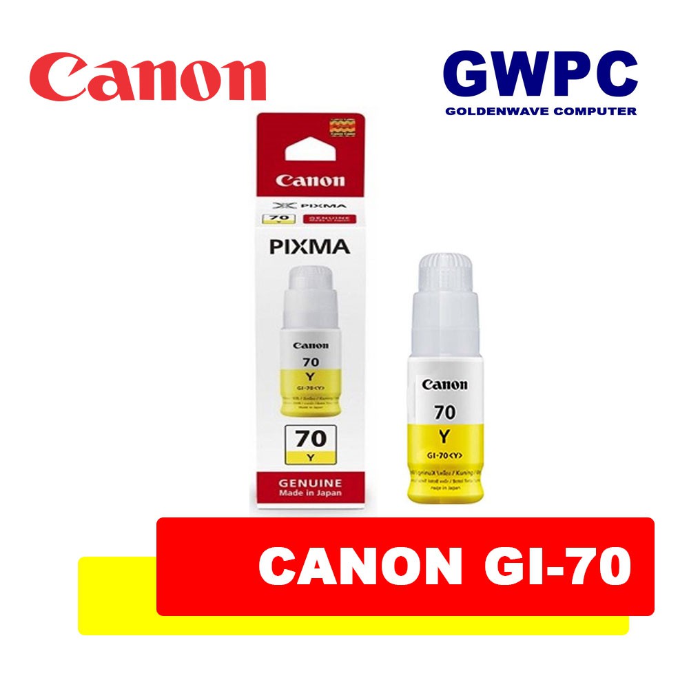 Canon GI-70 Genuine Ink Bottle | Shopee Philippines