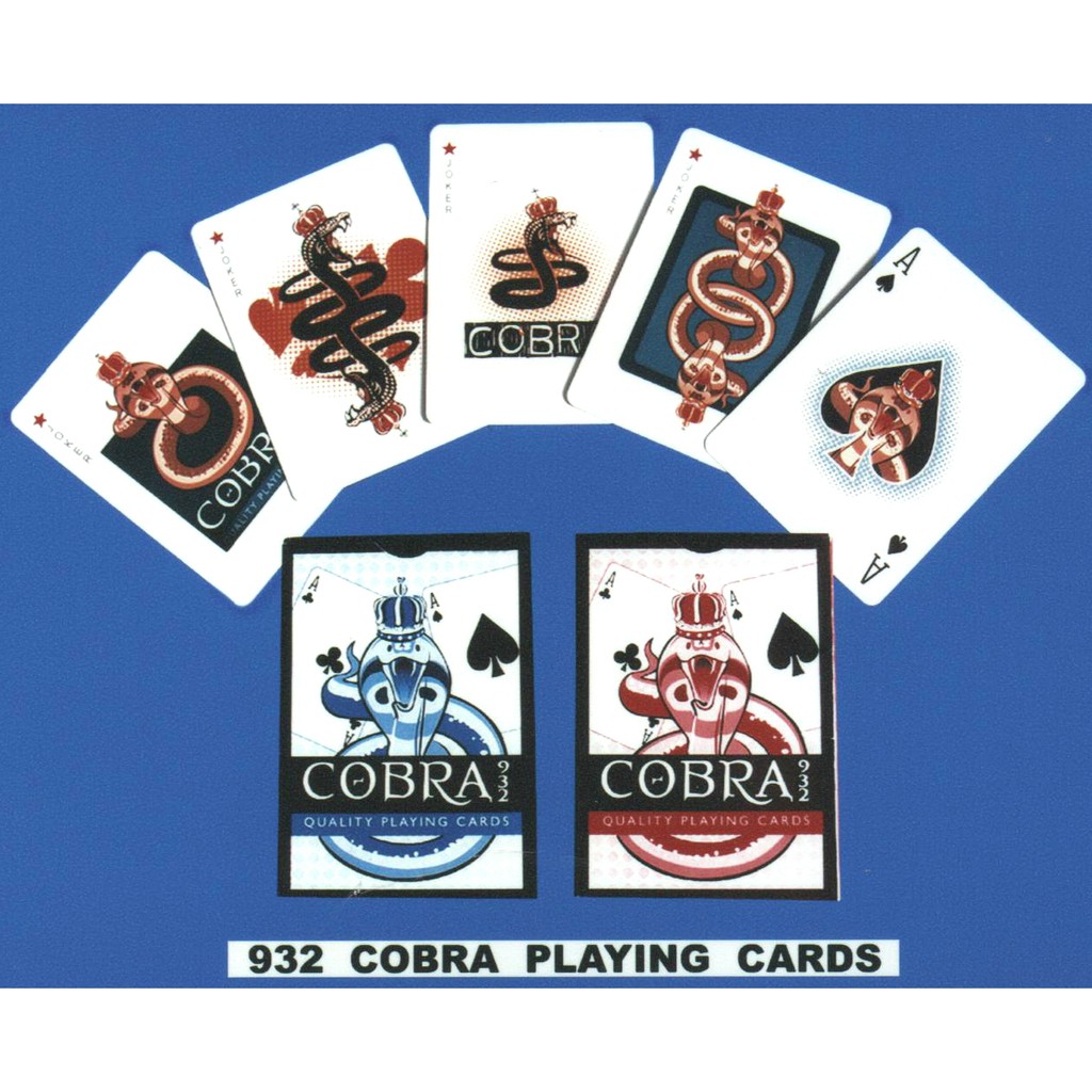 Cobra Playing Cards (4 Jokers) | Shopee Philippines
